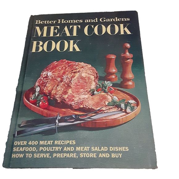 Kitchen | Vintage Better Homes Gardens Meat Cook Book Hardcover 197 ...